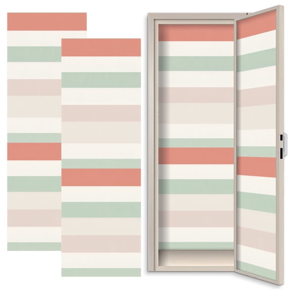 Boho 2 Pcs School Locker Magnetic Wallpaper 12" x 36" Horizontal ...