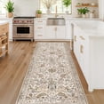 Boho 2x7 Long Bathroom Runner Rug - Vintmoss Flfor Kitchen Floor ...