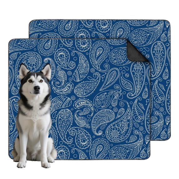 Boho Aesthetic Style Washable Dog Pads, Large 35x41 Reusable Puppy ...