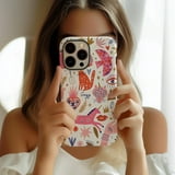Boho Animal Eye Heart Cat Unicorn Abstract Collage Case for iPhone 17 ...