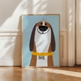 Boho Animal Nursery Whimsical Room Decor Poster Unframed Paper Print ...
