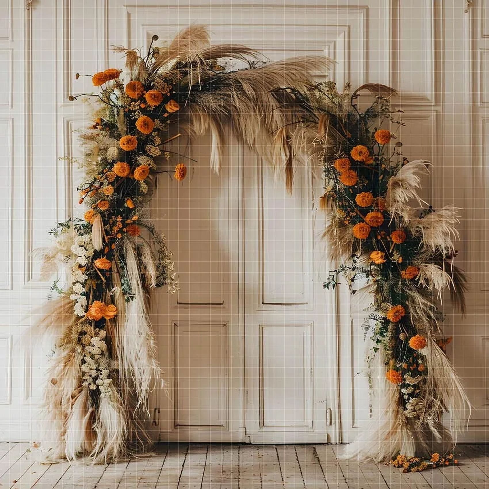 Boho Arch Door Floral Adult Birthday Wedding Maternity Art Portrait r ...