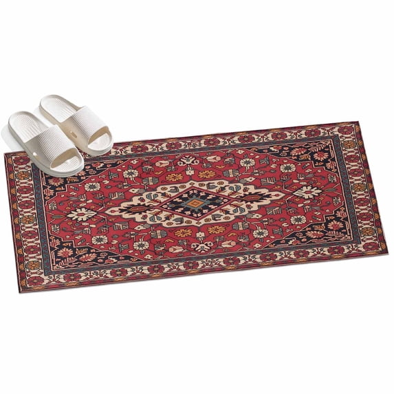 Boho Aztec Hallway Runner Rug 2x6 Washable Non Slip Kitchen Runner Rug ...