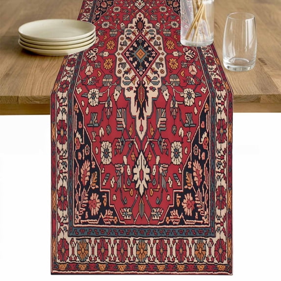 Boho Aztec Table Runner 72 Inches Long Farmhouse Dress Scarves, Country ...