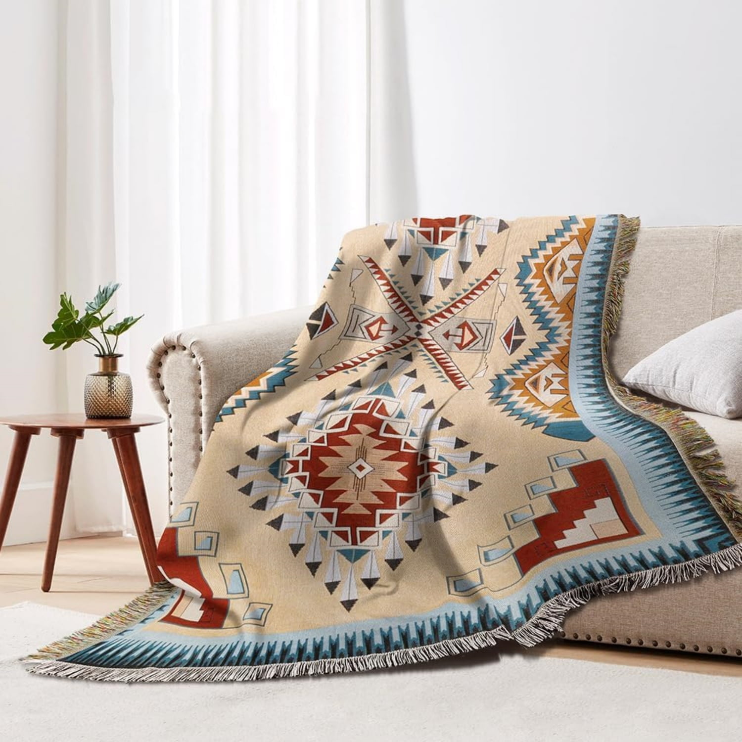 Boho Throw Blankets Southwestern Throws Blanket Cover Western Decor ...