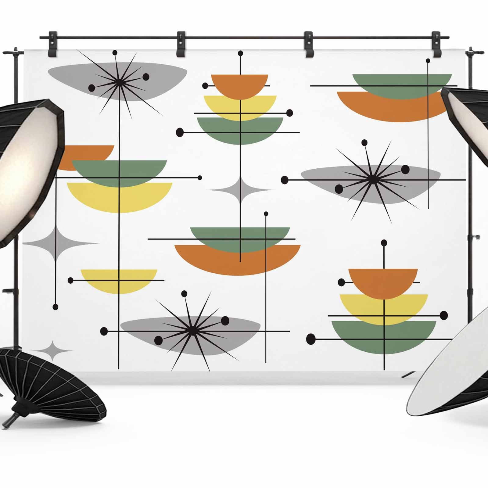 Boho Backdrop for Photography, Abstract Art Photo Backdrop Portrait ...