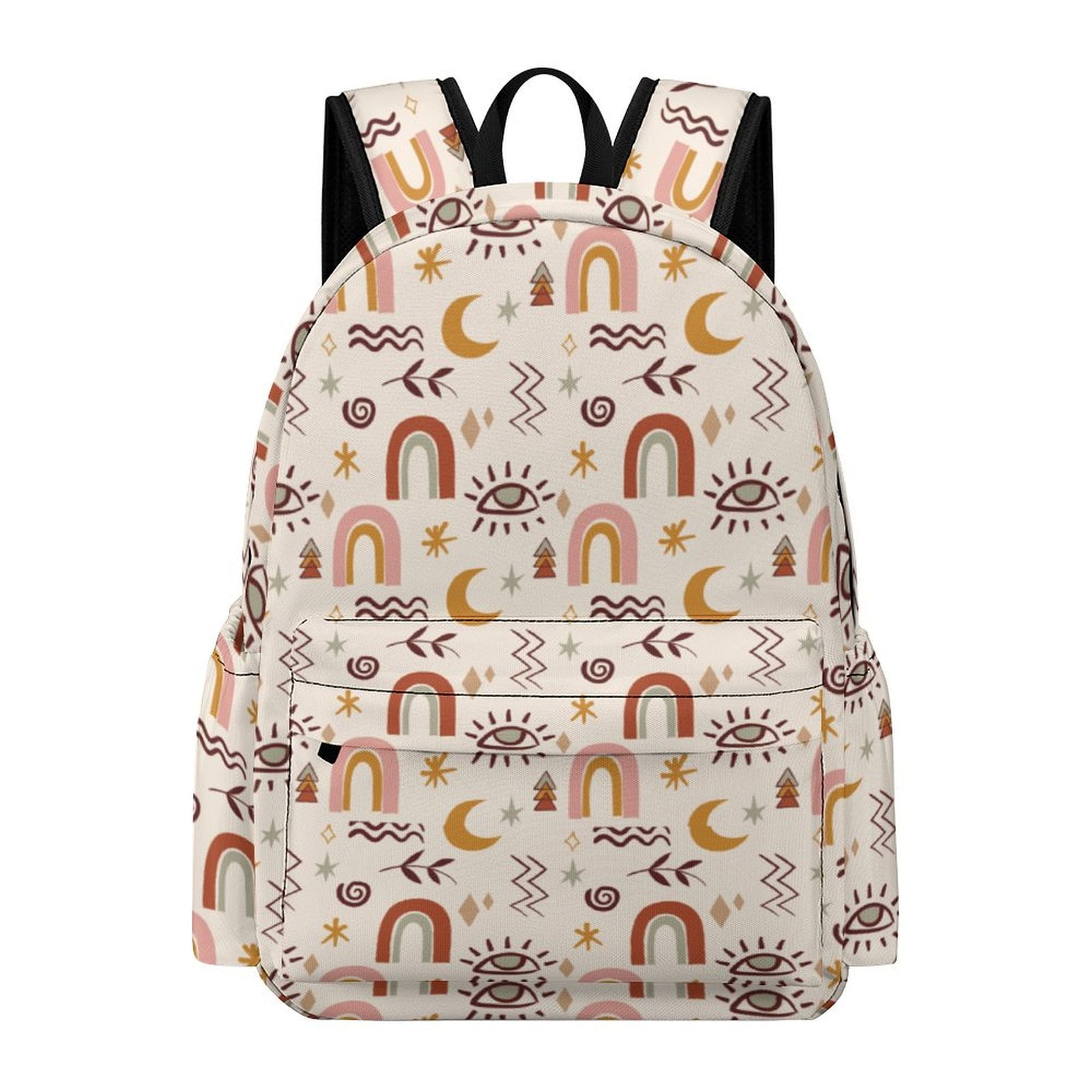 Boho Backpack 17 Inch Boho Schoolbag Travel Cartoon Backpacks - Walmart.com