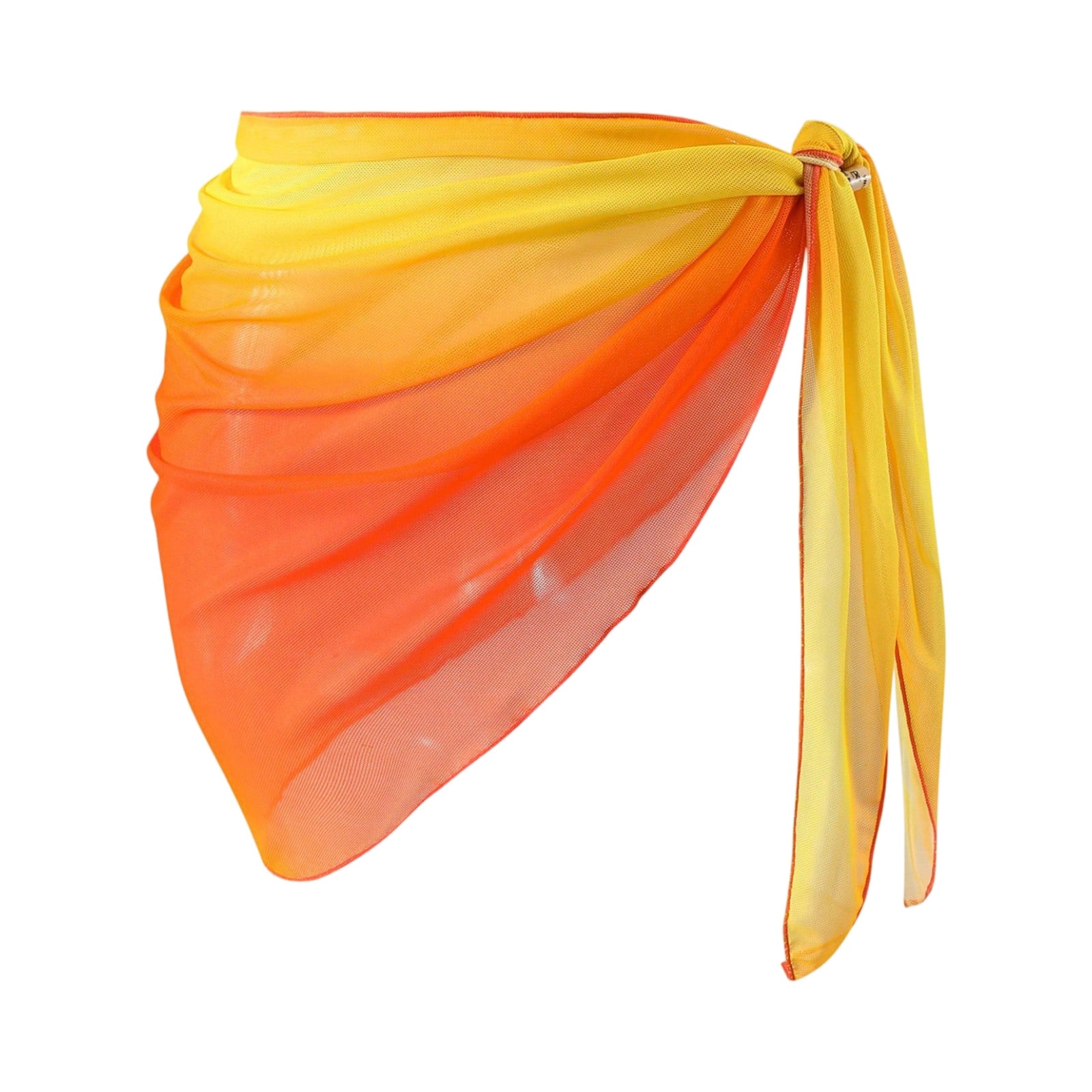 Boho Beach Cover Ups for Women Sarong Coverups Sheer Bikini Wraps ...