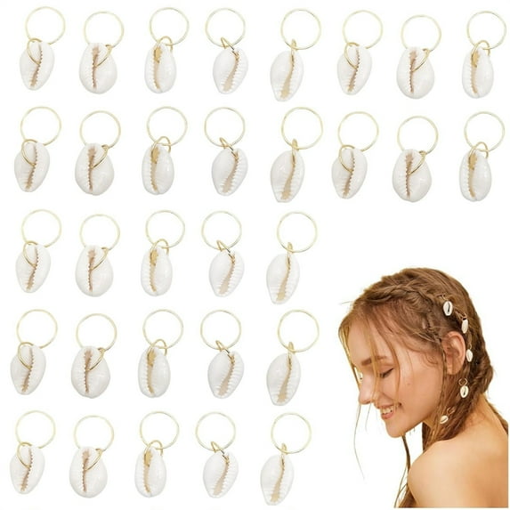 Boho Beach Hair Accessories Kit 40 Pcs Shell Hair Clips Non-Slip Metal ...