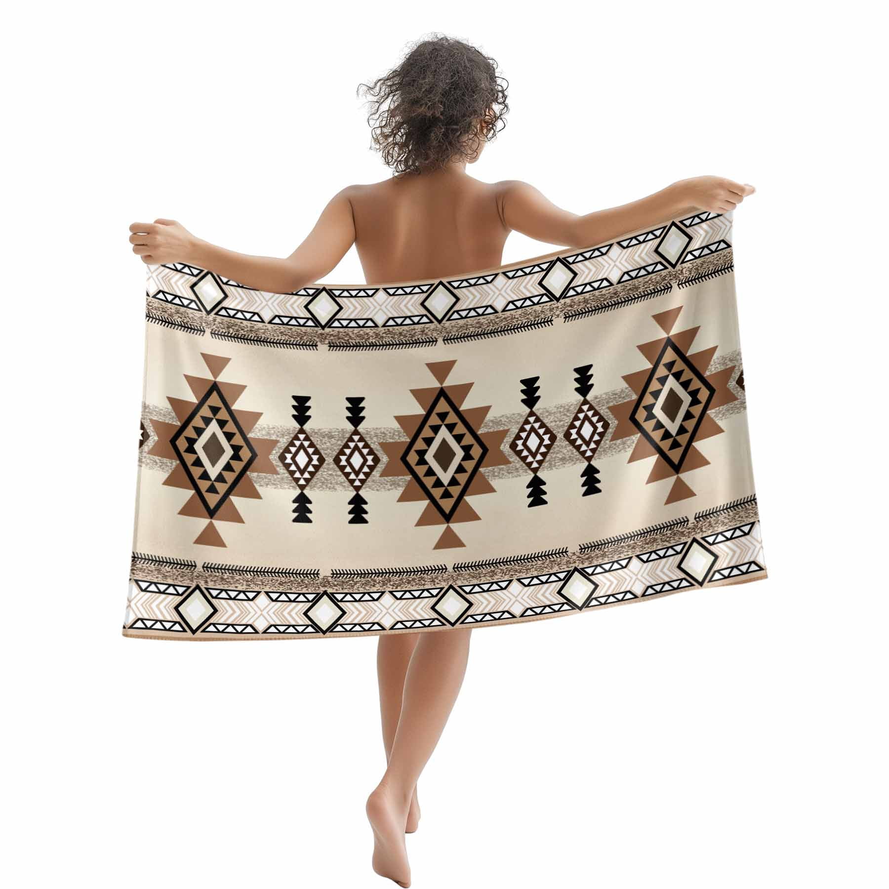 Boho Beach Towels Blanket Soft&Absorbent Quick Dry Microfiber Southwest ...