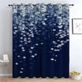 Boho Blackout Curtains for Bedroom Mid Century Botanical Curtains for ...