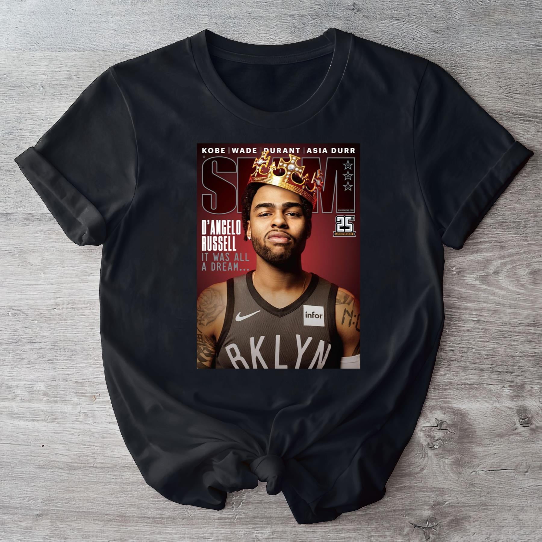 Boho Blis-WM160 NEW BRAND, team t-shirts, D'angelo Russell SLAM tshirt ...
