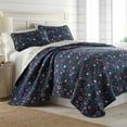Boho Bloom Oversized Premium Collection Quilt Set - Walmart.com