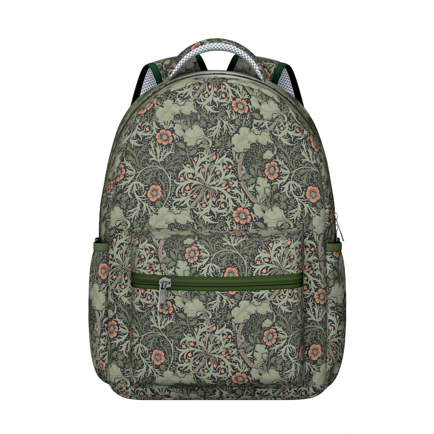 Boho Bohemia Flower Backpack for School,Cute School Bag,Schoolbag with ...