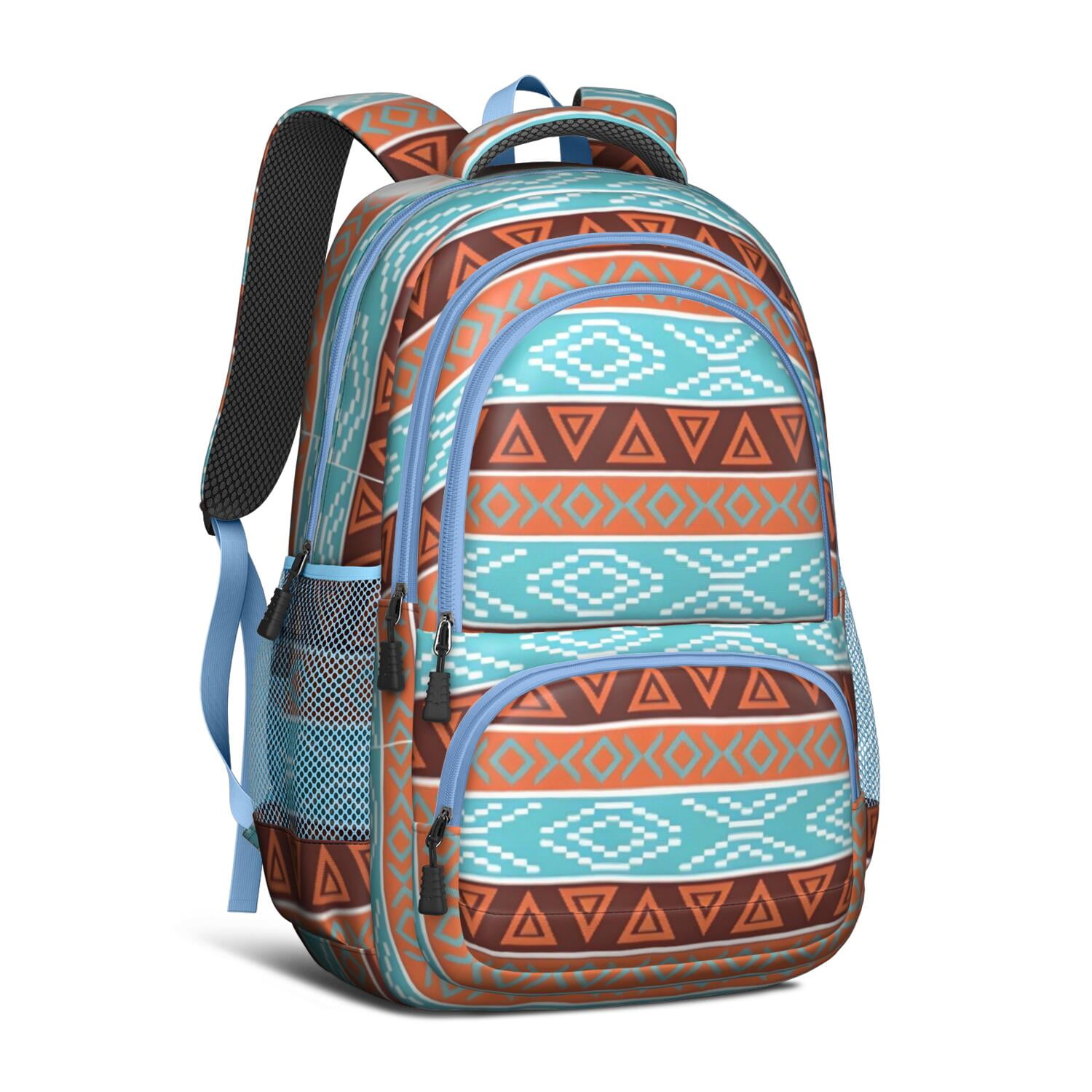 Boho Bohemia Geometric Line Art Backpack for School,Cute School Bag ...