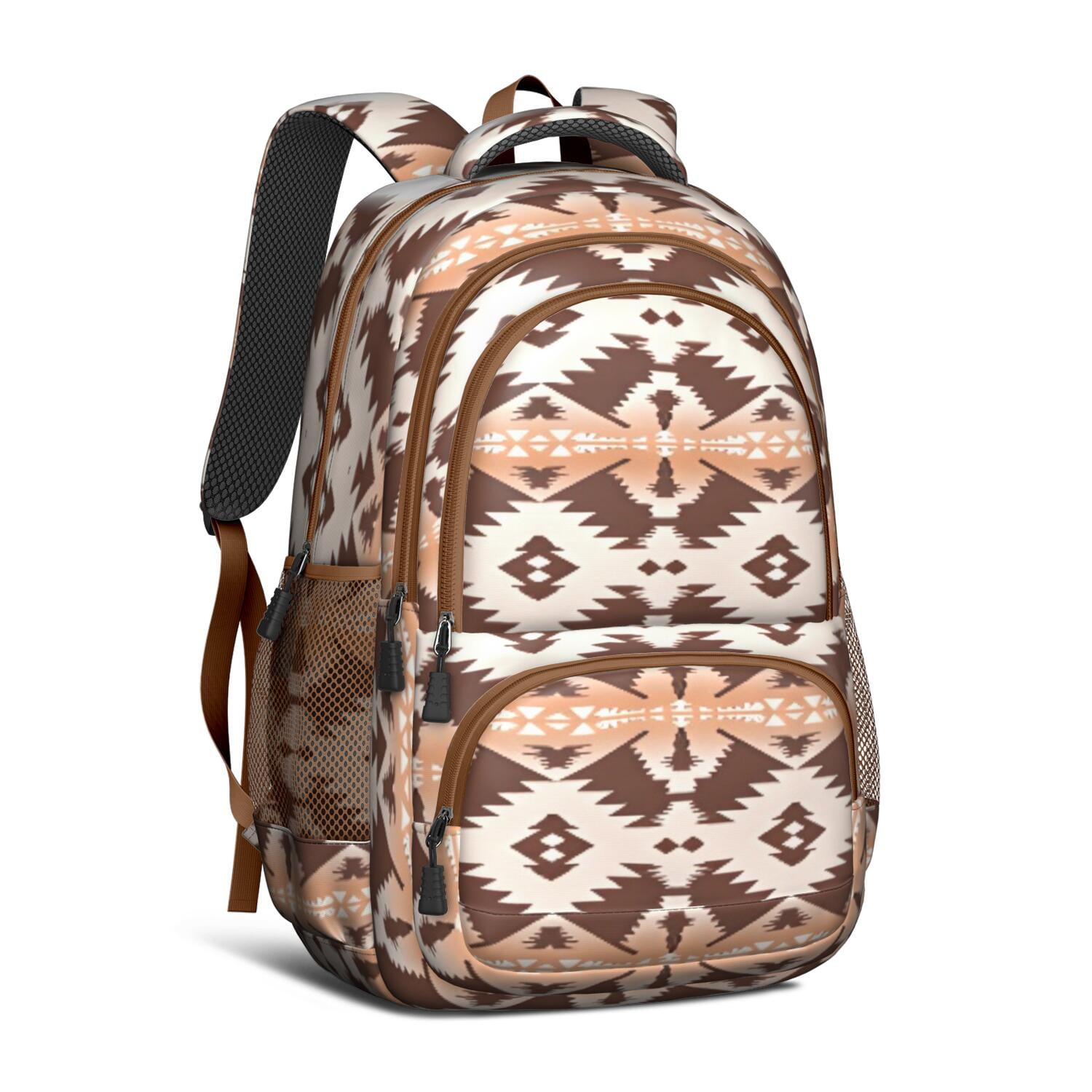 Boho Bohemia Geometric Line Art Backpack for School,Cute School Bag ...