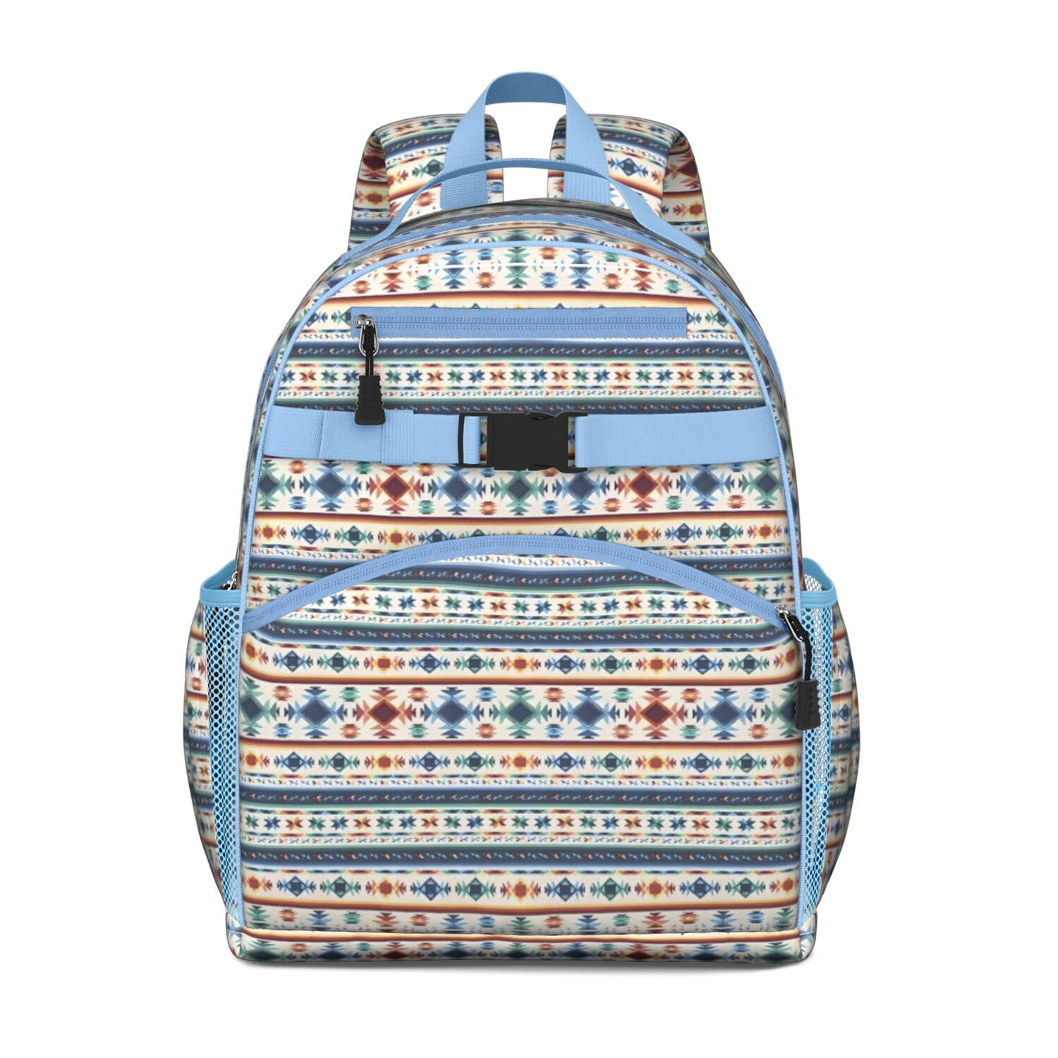Boho Bohemia Geometric Line Art Backpack for School,Cute School Bag ...