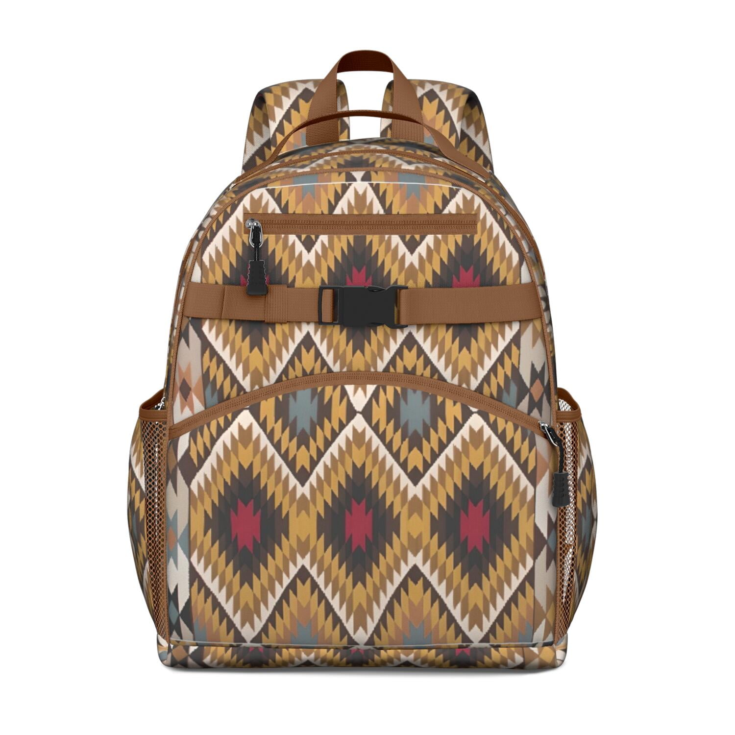 Boho Bohemia Geometric Line Art Backpack for School,Cute School Bag ...