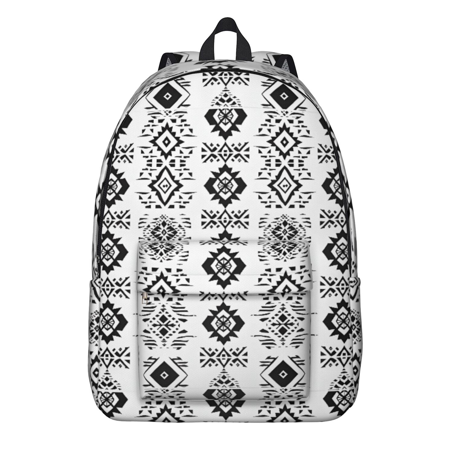 Boho Bohemia Geometric Line Art Backpack for School,Cute School Bag ...