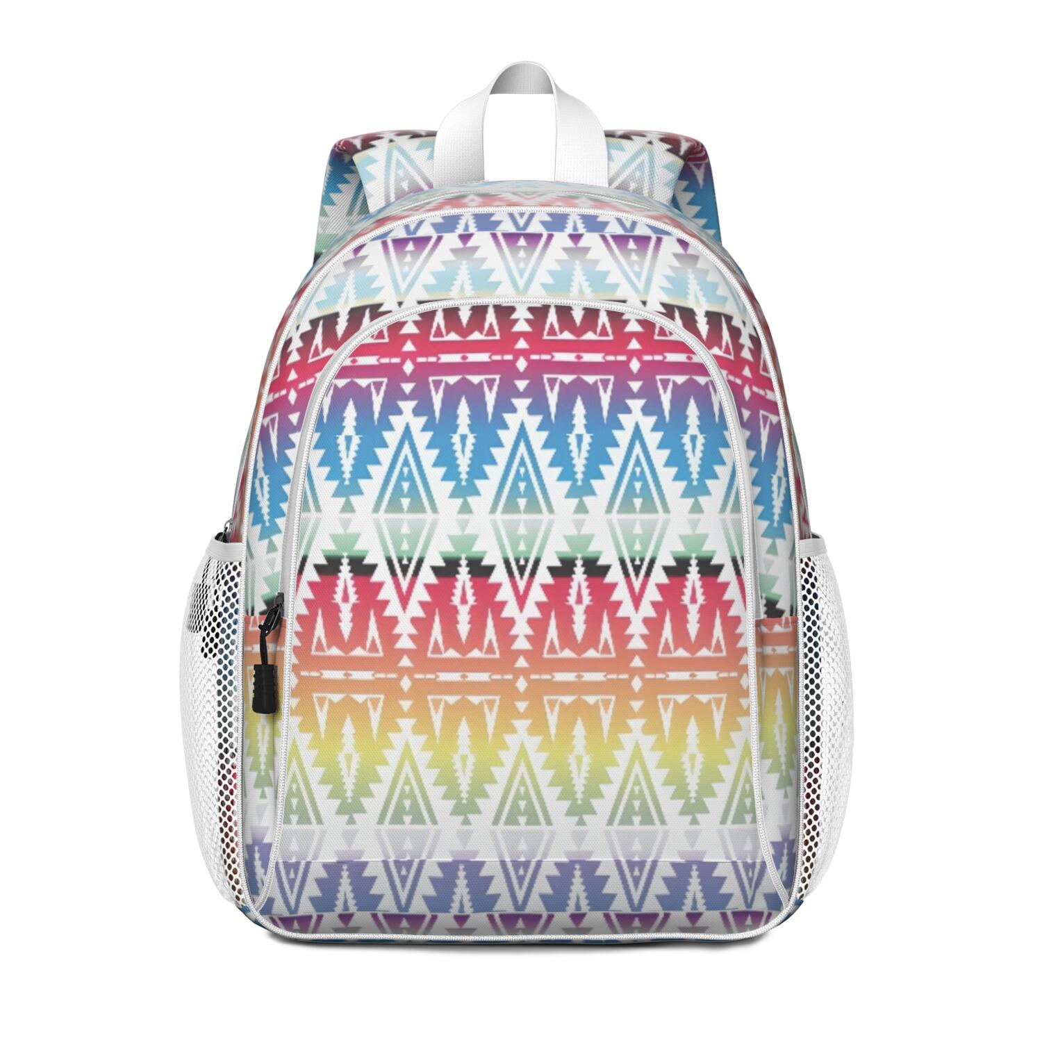 Boho Bohemia Geometric Line Art Backpack for School,Cute School Bag ...