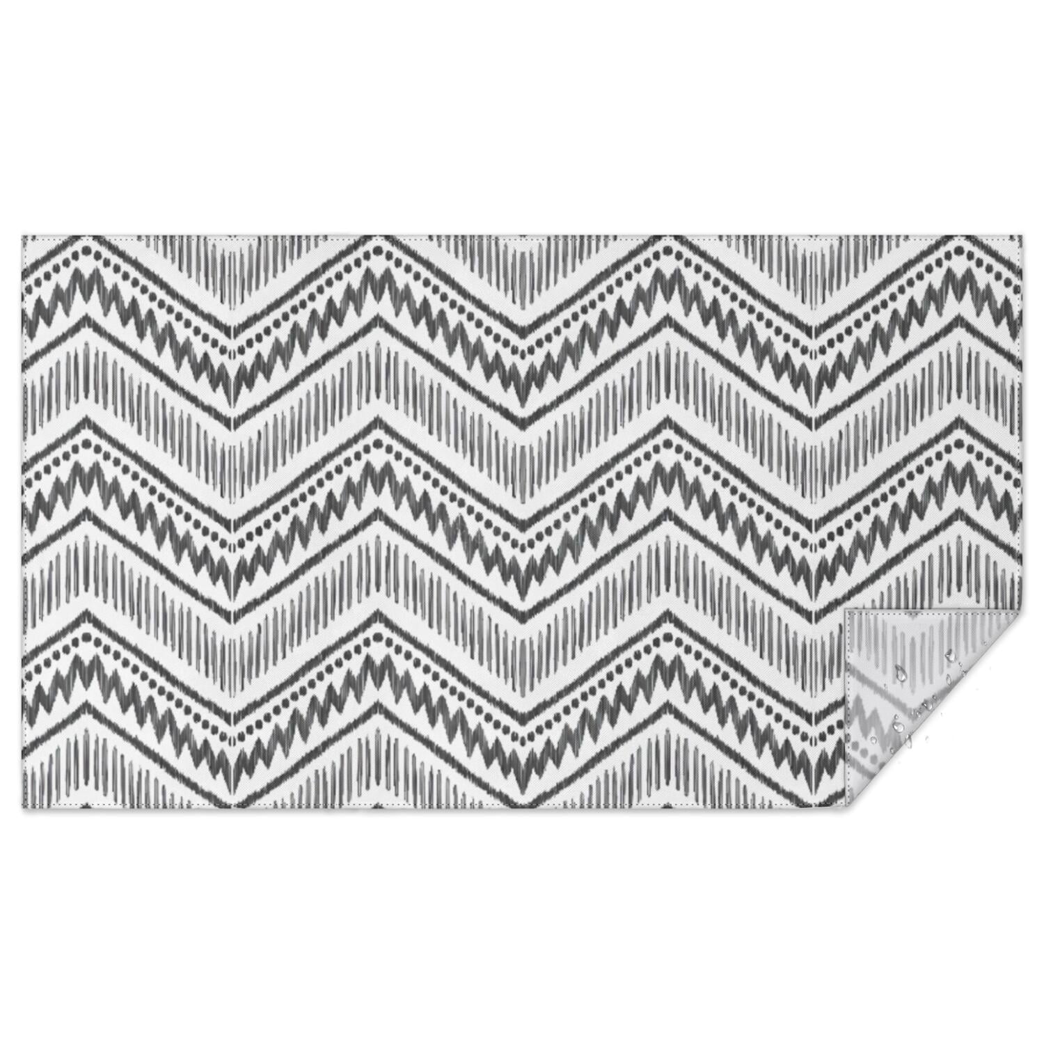Boho Bohemia Geometric Line Art Rectangle Tablecloth 60"x102 ...