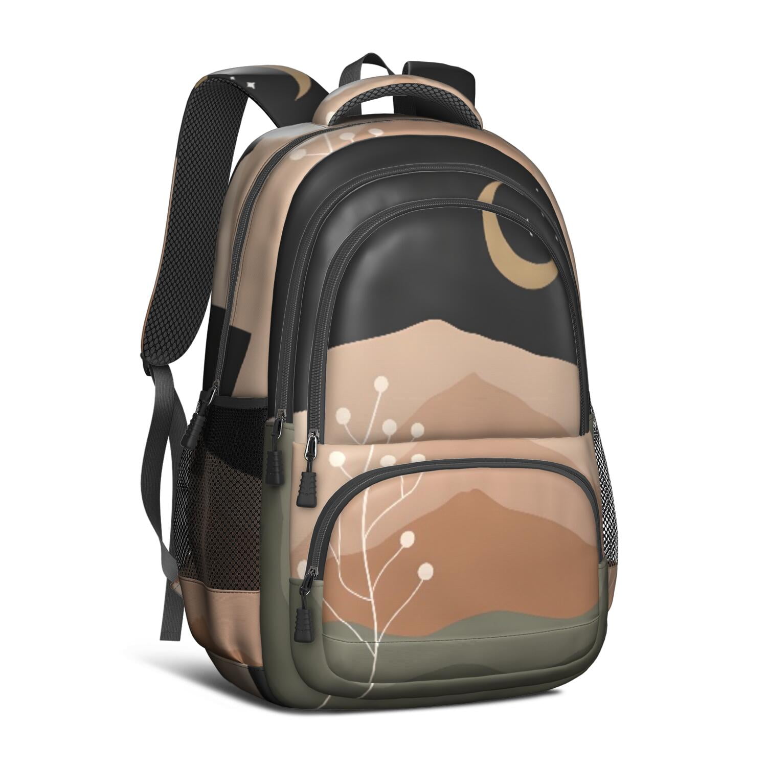 Boho Bohemian Art Backpack for School,Cute School Bag,Schoolbag with ...
