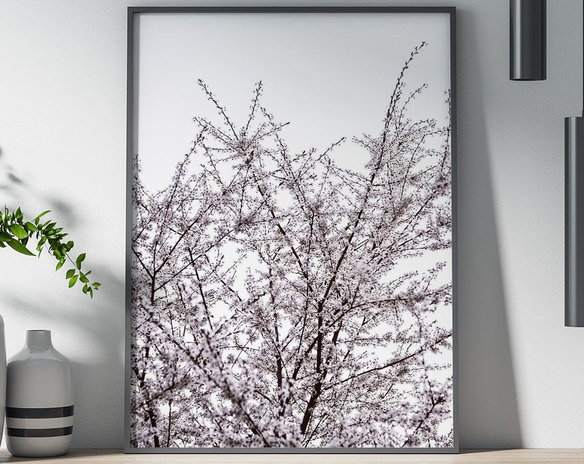 Boho Botanical Poster Print Wall Decor Boho Botanical Nature Floral Art ...