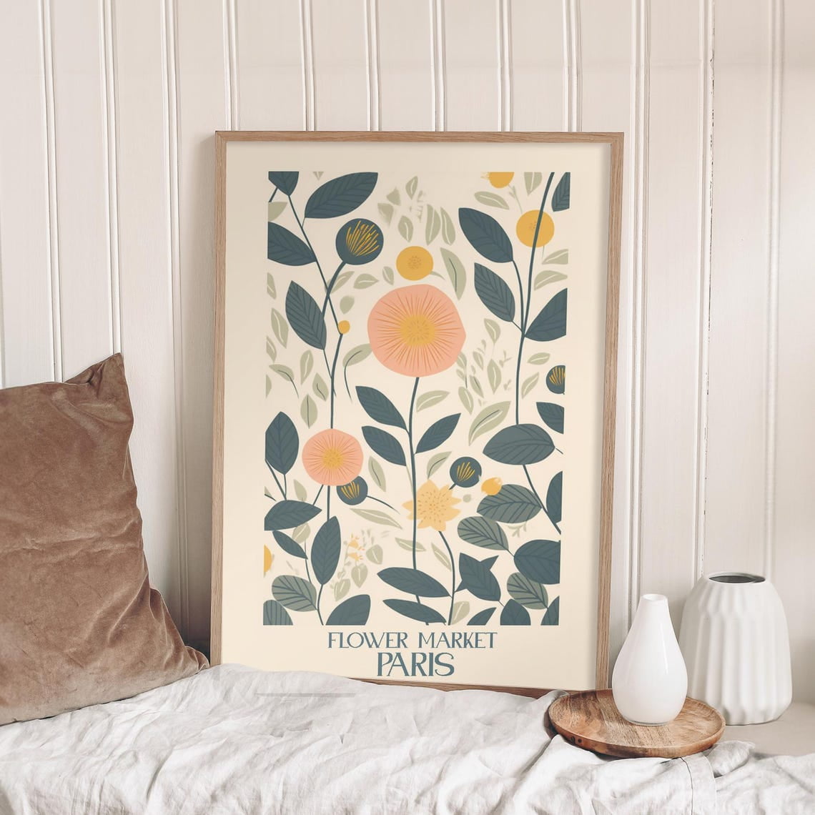 Boho Botanical Print • Unusual Flower • Spring Flower Poster ...