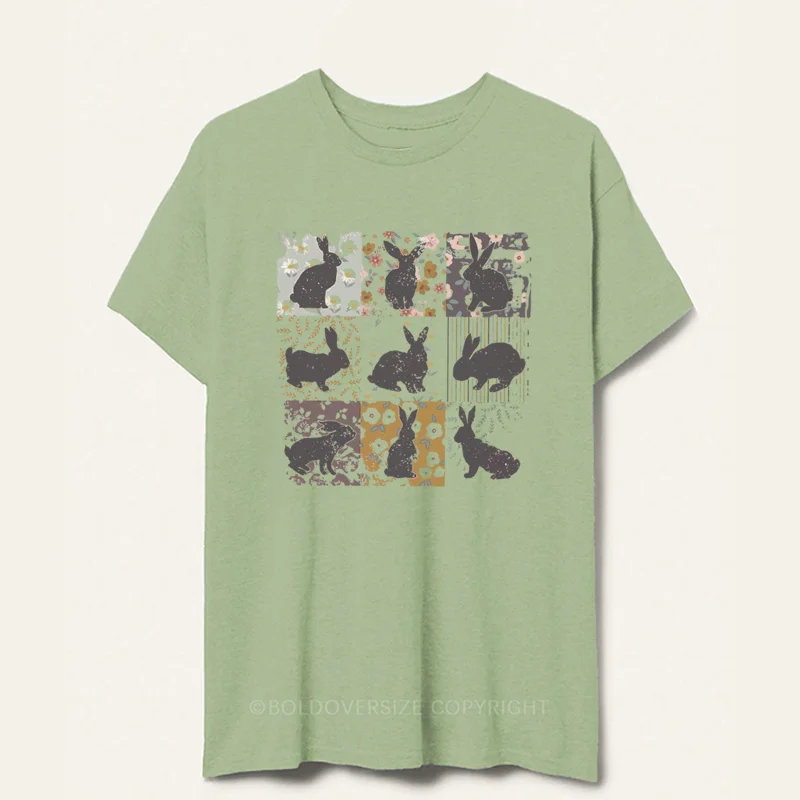 Boho Bunny Rabbit Tee - Walmart.com