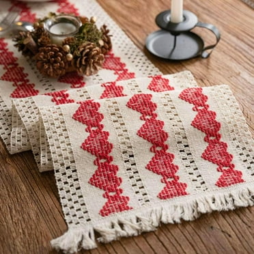 Table Runners 72 Inches Long for Home Decor, Boho Farmhouse Spring ...