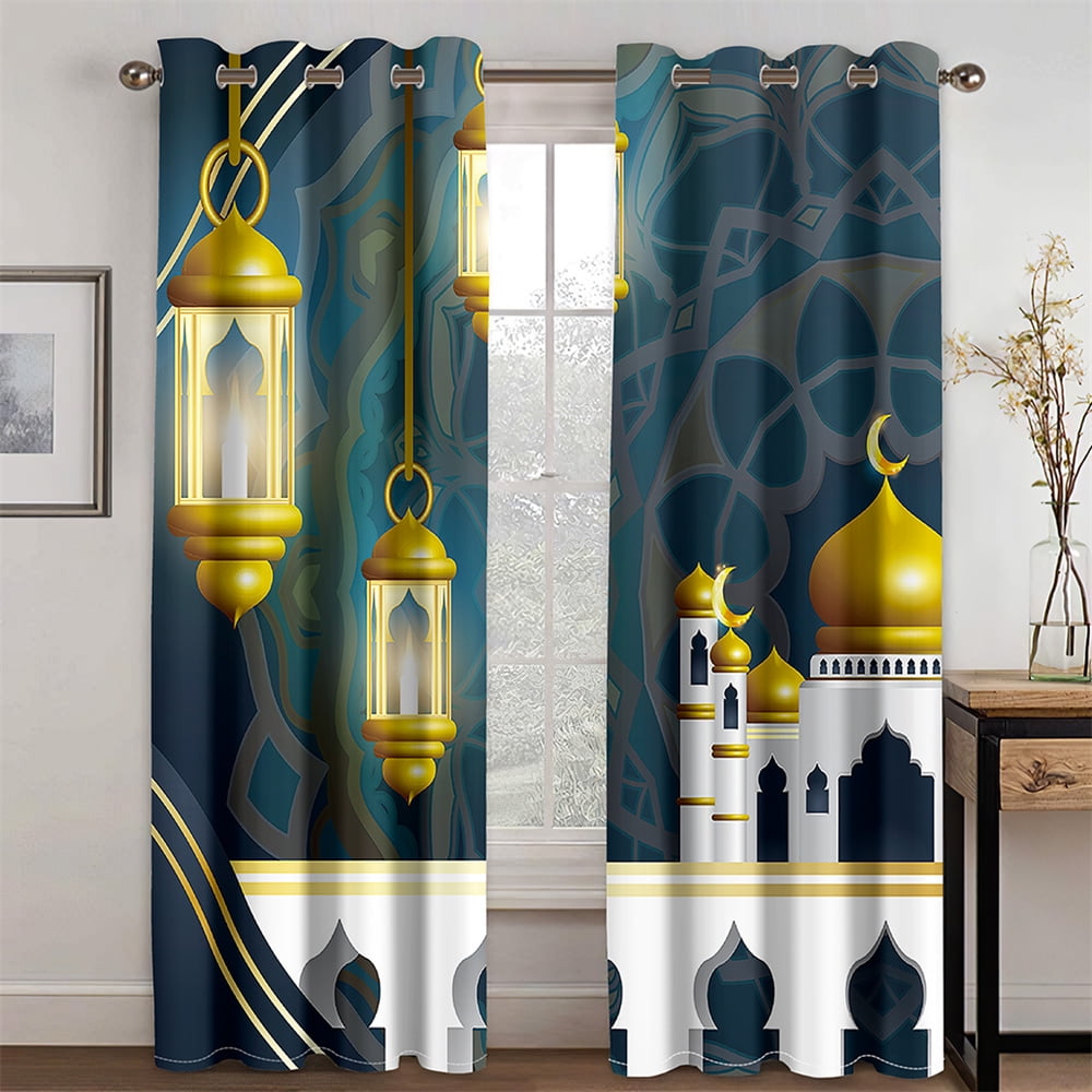 Boho Cartoon Eid Mubarak Ramadan Lslamic Muslim Kareem 2 Pieces Free ...