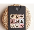 Boho Cats Shirt Cat Mom TShirt CottageCore Floral Kittens Tee Retro Cat ...