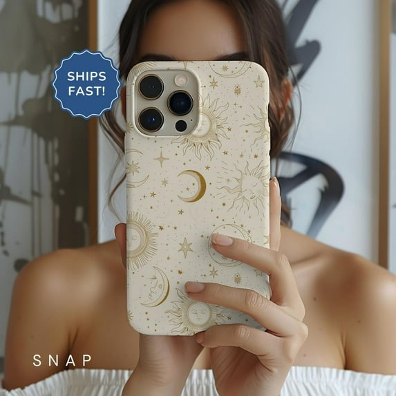 Boho Celestial Case, a Perfect Astrology Themed Present with iPhone 17 to 11 Pro Max - Walmart.com