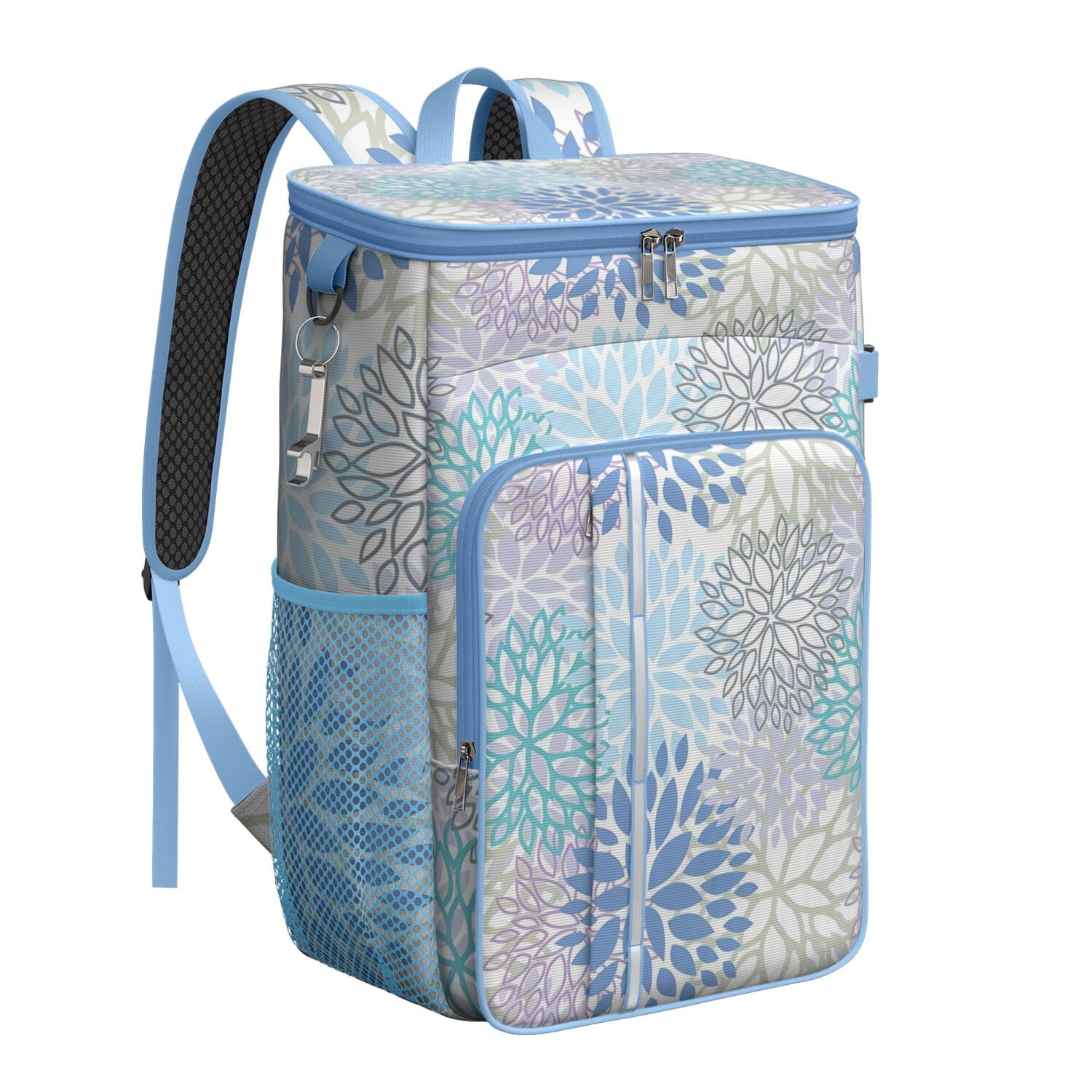 Boho Chic Backpack Cooler 26 Cans – Leakproof Insulated Cooler Bag with ...