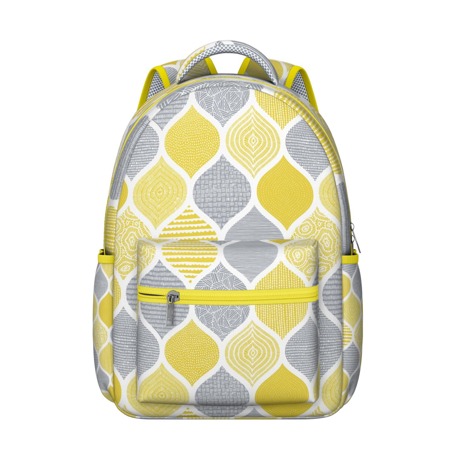Boho Chic Laptop Backpack for Students - 17 Inch Compartment, Vintage ...
