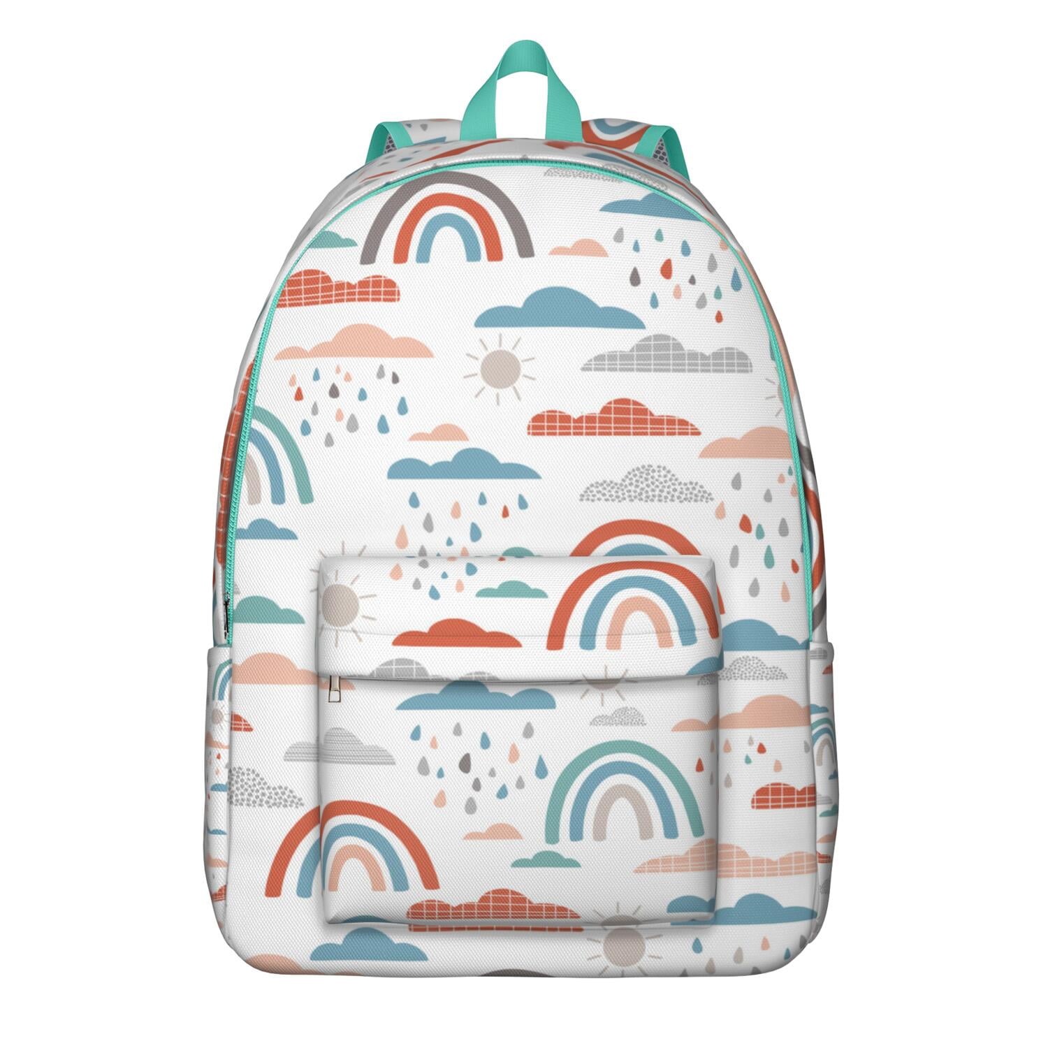 Boho Chic Lightweight Backpack for Women, Water-Resistant Laptop ...