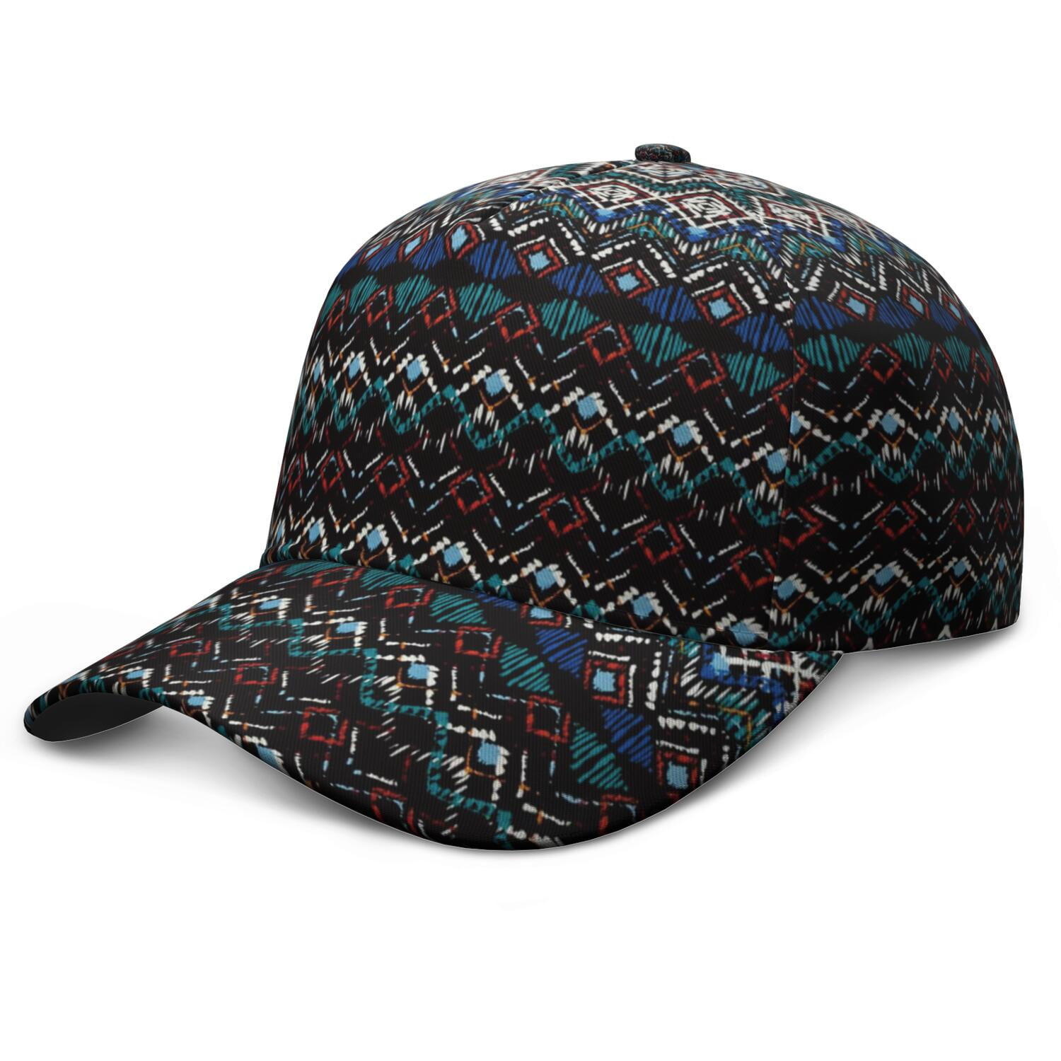 Boho Chic Sketch Dad Hat – Artistic Vintage Ink Style Baseball Cap with ...