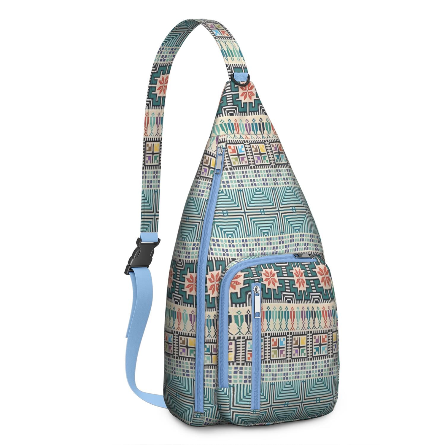 Boho Chic Sling Backpack – Lightweight Hiking Daypack for Women & Men ...