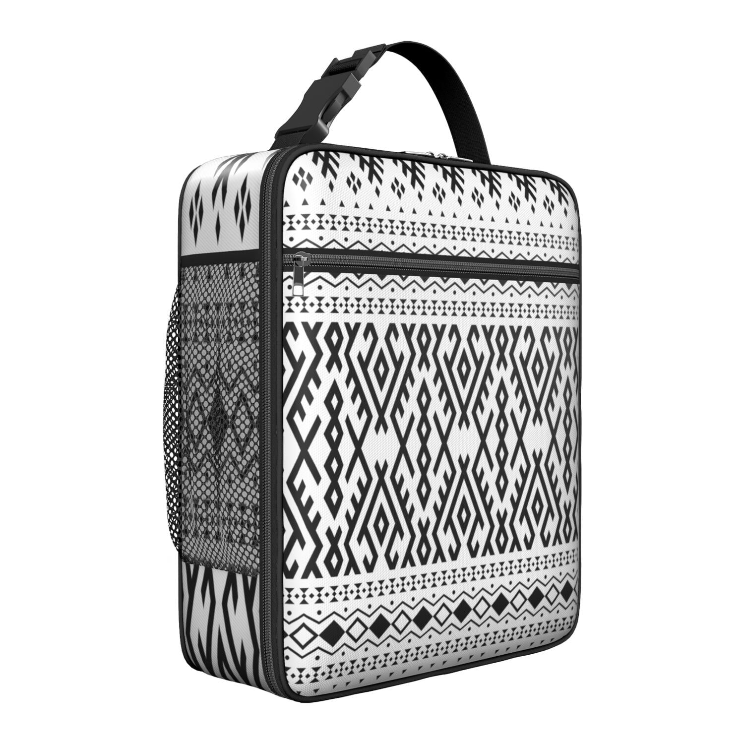 Boho Chic Soft Cooler Bag, Portable Meal Tote with Insulated Interior ...