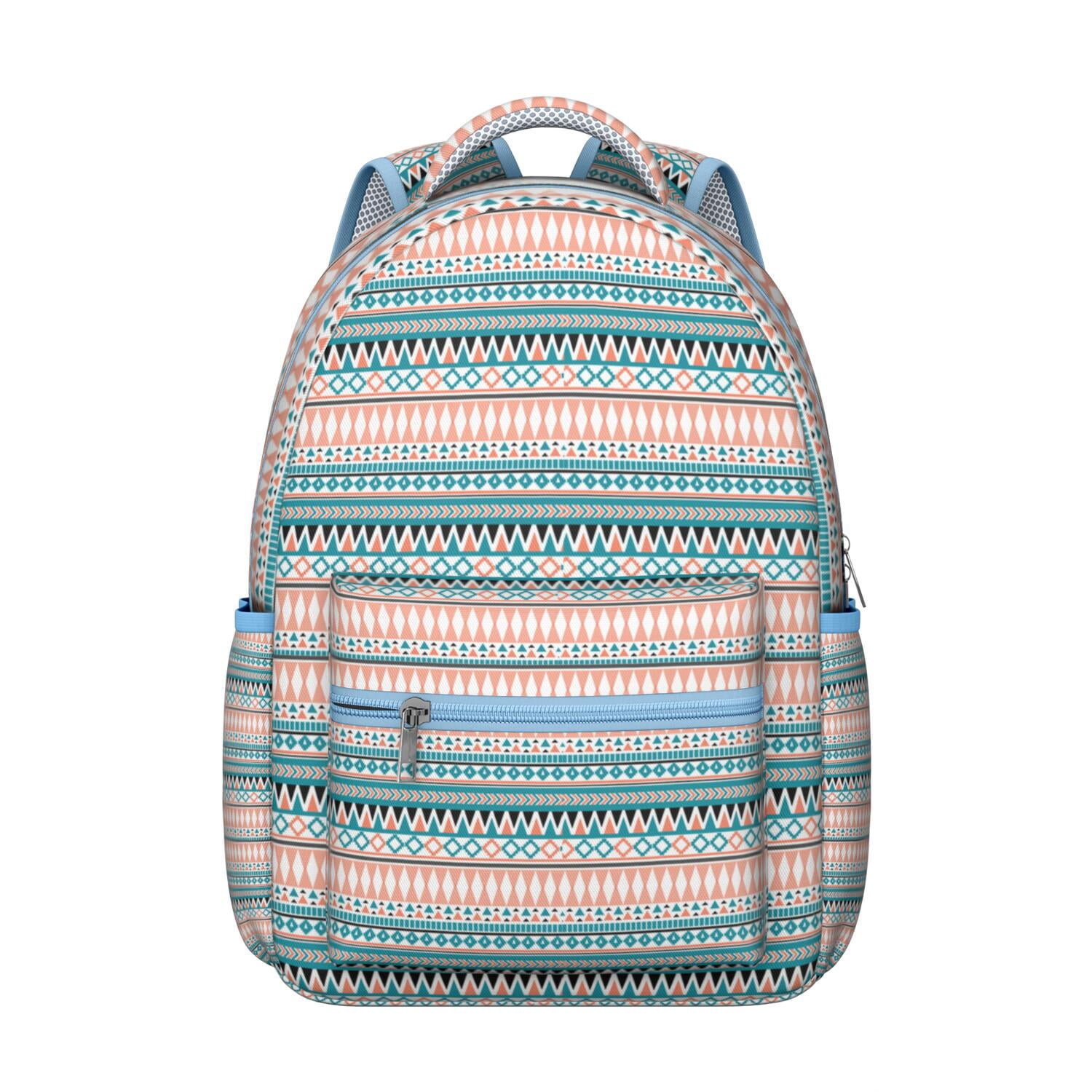 Boho Chic Vintage Fashion Backpack - Organized Storage for School ...