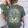 Boho Christian Bible Verse Jesus Apparel Vintage Floral Flower Graphic ...
