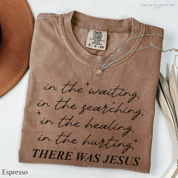 Boho Christian Shirt, There Was Jesus Tshirt, Religious Tee Gift For ...