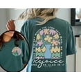Boho Christian Shirt Women Bible Verse Tshirt Jesus Apparel Floral T ...