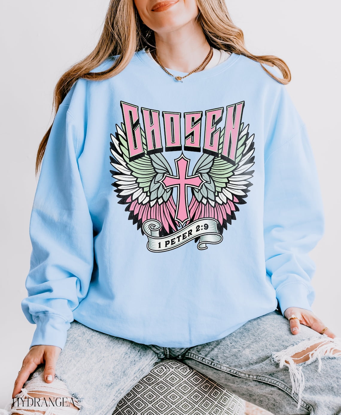 Boho Christian Sweatshirt Christian Clothing Bible Verse Shirts Godly ...