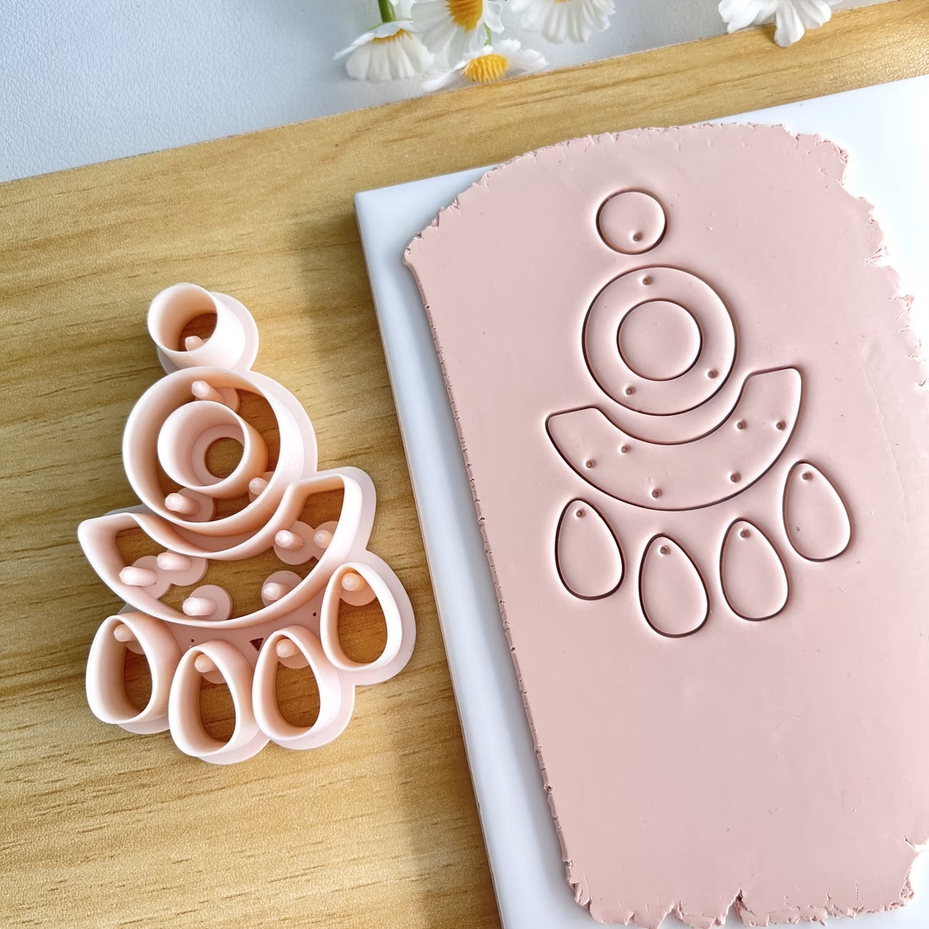 Boho Clay Epoxy Resin Molds for Jewelry Making, Polymer Clay Cutters ...