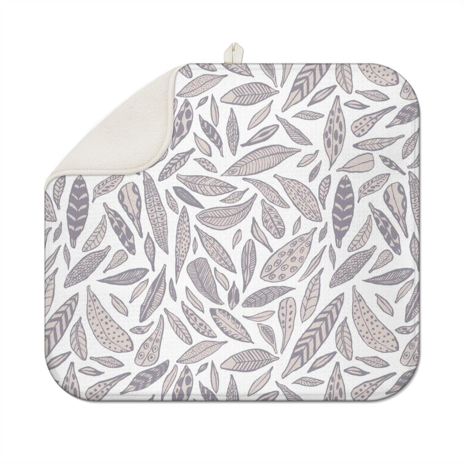 Boho Coffee Mat Rustic Vintage Style Microfiber Drying Pad Artistic ...