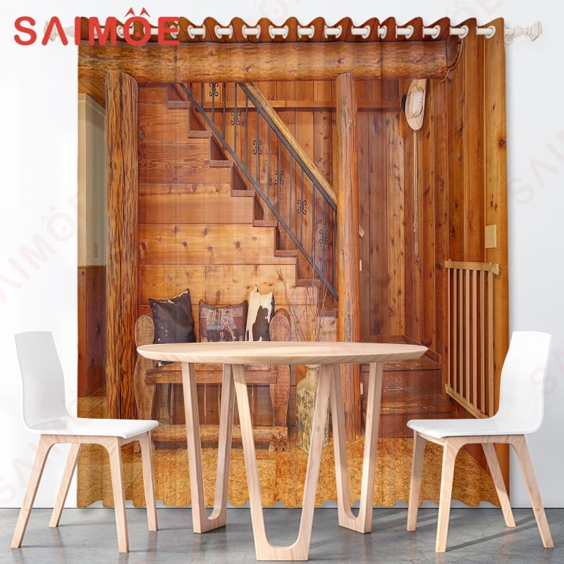 Boho Colorful Dreamcher Print Door Curtains Polyester Privacy Closet ...