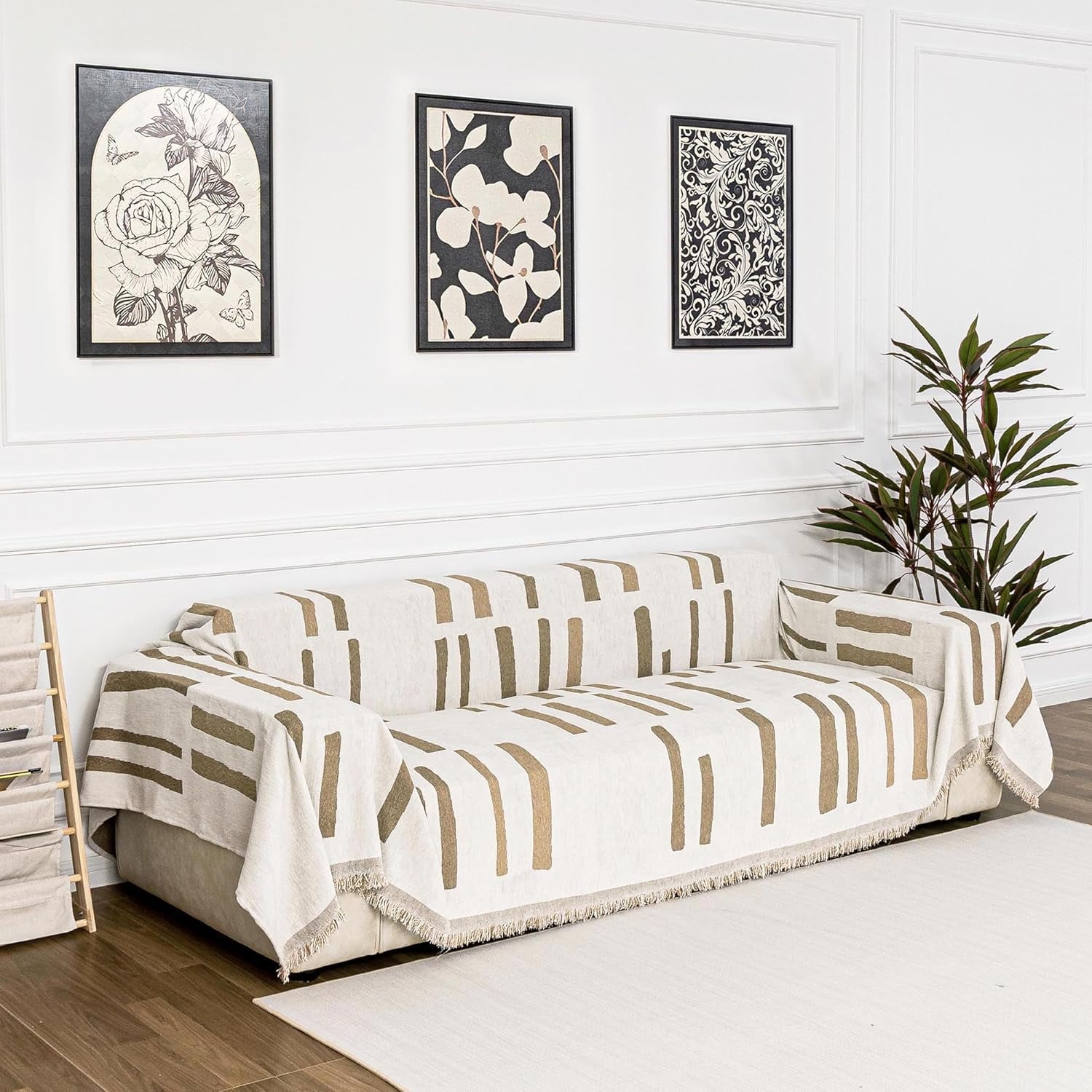 Boho Couch Cover Super Soft Couch Covers for 2-3 Cushion Couch Sofa ...