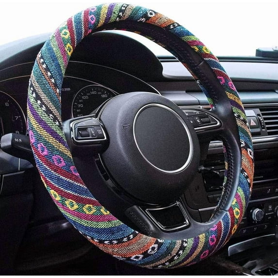 Boho Cover Elastic Microfiber for Women, Universal Fit 15 inch SUV ...