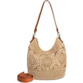 Boho Crochet Crossbody Bag Women Hobo Purse Large Tote Bag for Summer ...
